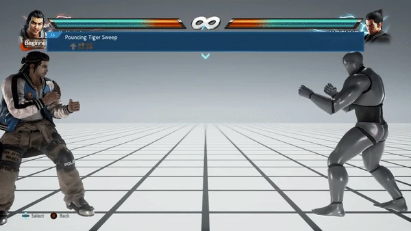Pouncing Tiger Sweep | Tekken Wiki | Fandom