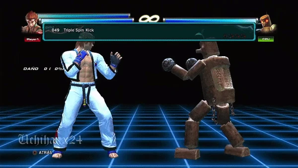 Triple Spin Kick (Hwoarang) | Tekken Wiki | Fandom