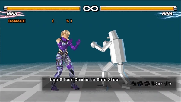 Leg Slicer Combo to Side Step | Tekken Wiki | Fandom