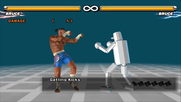 Gatling Kicks Tekken Wiki Fandom