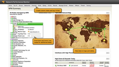 SolarWinds® Orion® Network Performance Monitor | Network Operations and ...