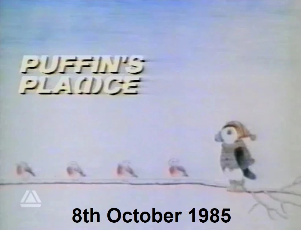 October 8, 1985 (Puffin's Pla(i)ce) | TeleRadioPedia | Fandom