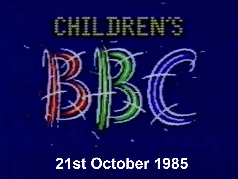 October 21, 1985 (CBBC) | TeleRadioPedia | Fandom