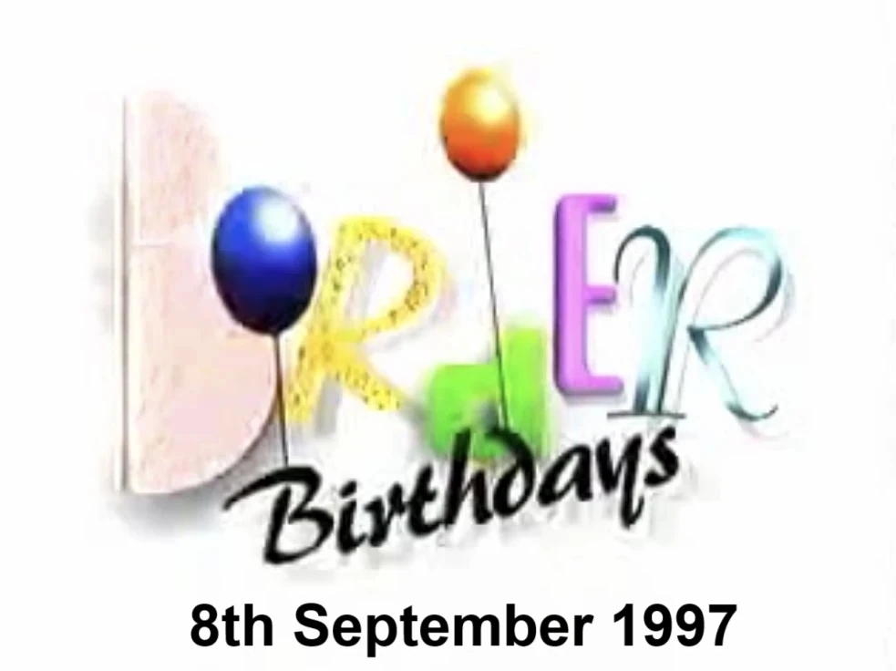 September 8, 1997 (Border Birthdays) | TeleRadioPedia | Fandom