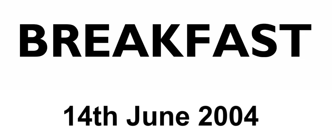 June 14, 2004 (Breakfast) | TeleRadioPedia | Fandom