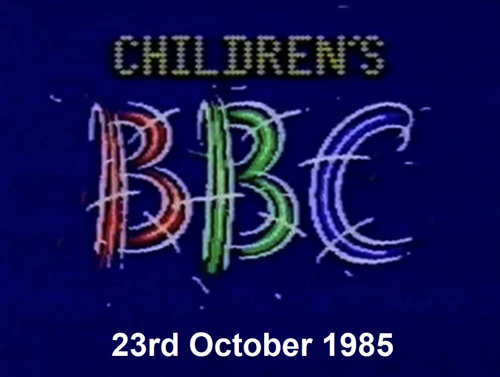 October 23, 1985 (CBBC) | TeleRadioPedia | Fandom