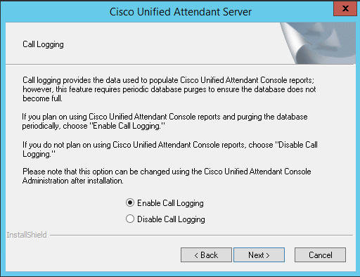 CUACA Setup Cisco Attendant Server | Telephony-Networking Wiki | Fandom