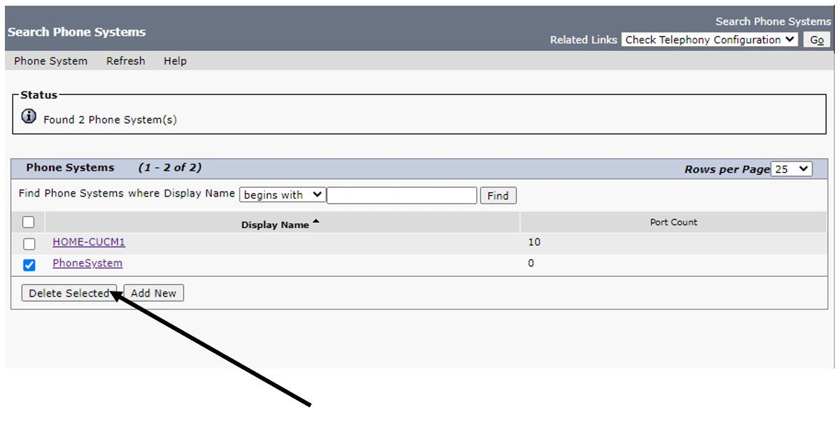 Cisco Unity Remove the Default Phone System | Telephony-Networking Wiki | Fandom