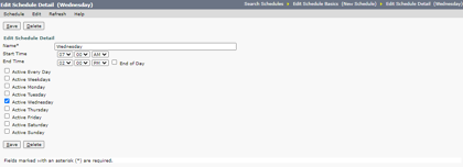 Cisco Unity Setup Schedule | Telephony-Networking Wiki | Fandom