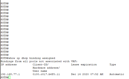 Cisco IOS troubleshoot DHCP Operations | Telephony-Networking Wiki | Fandom