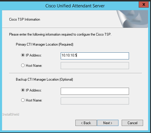 CUACA Setup Cisco Attendant Server | Telephony-Networking Wiki | Fandom
