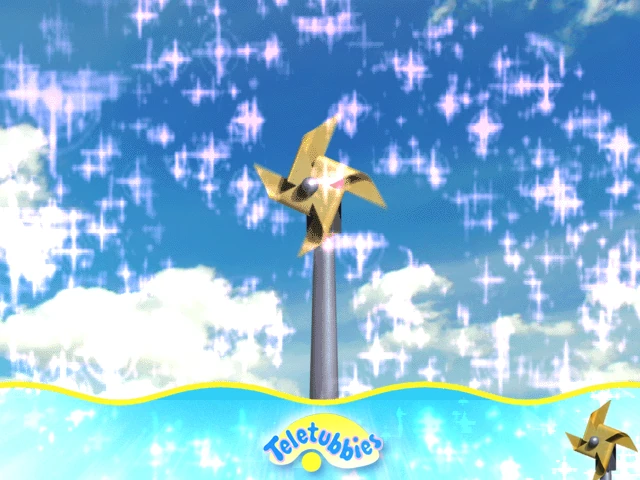 Teletubbies Windmill Start Spinning