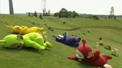Teletubbies Falling Down Dance