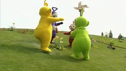 Teletubbies Falling Down Dance LOT Of 2 VHS TELETUBBIES Bedtime