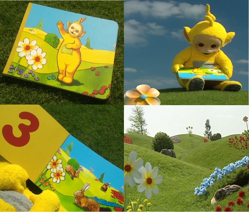 Teletubbies Laa Laa Boek