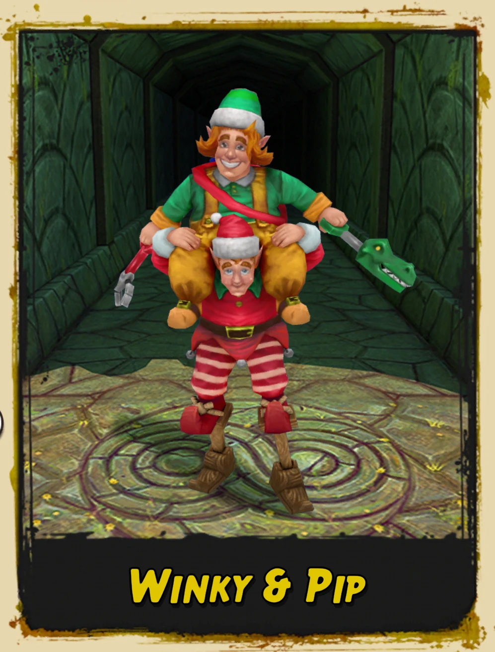 Winky and Pip | Temple Run Wiki | Fandom