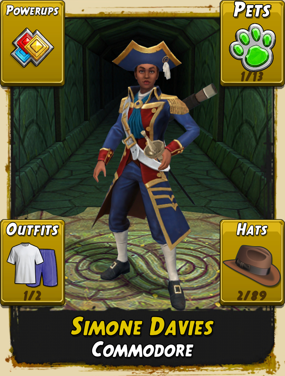 Simone Davies | Temple Run Wiki | Fandom