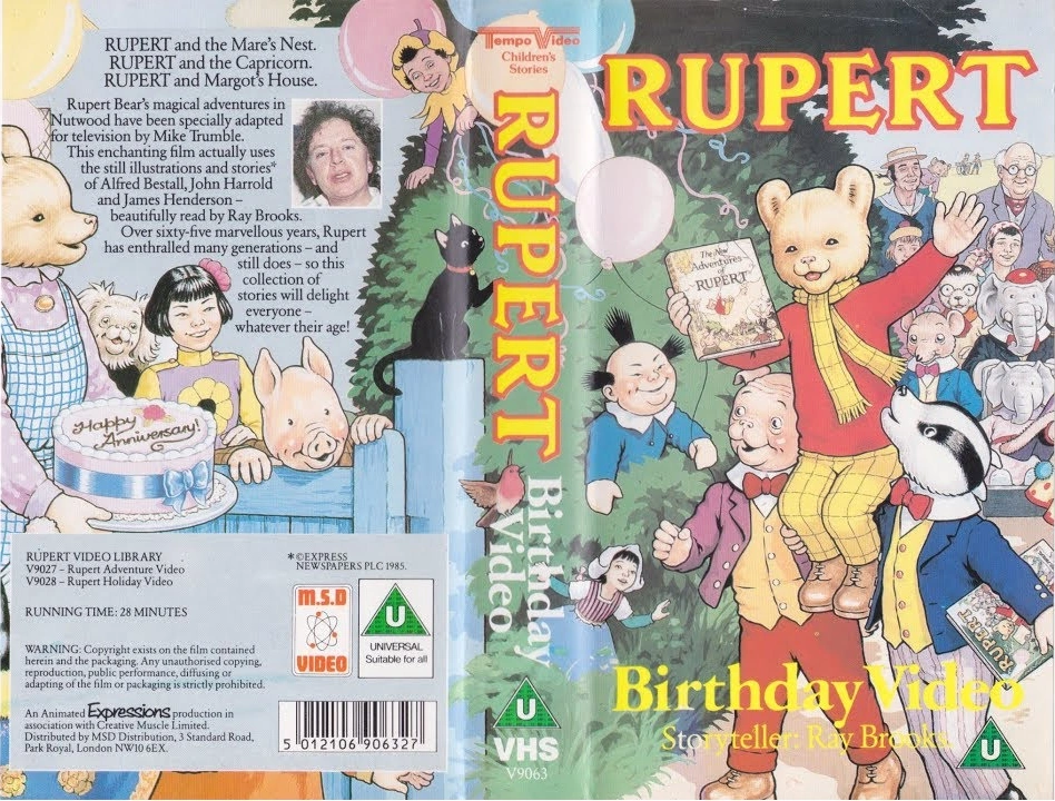Rupert - Birthday Video | Tempo Video Wiki | Fandom