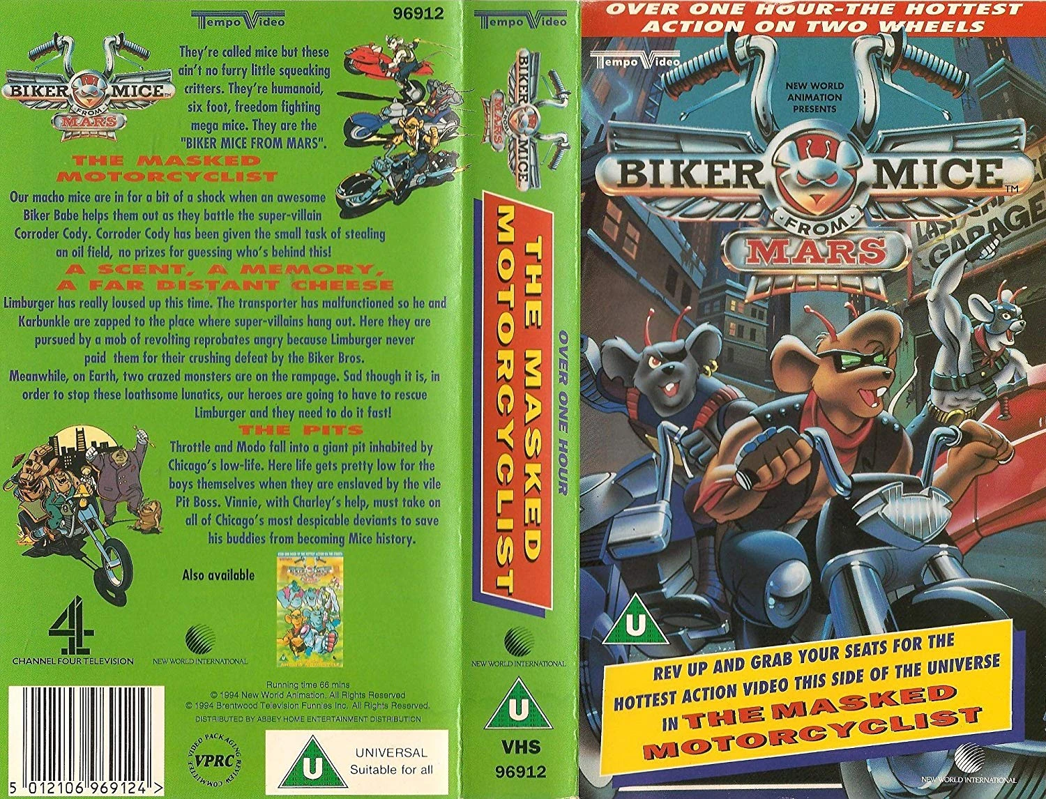 Biker Mice From Mars - The Masked Motorcyclist | Tempo Video Wiki | Fandom