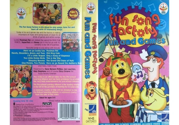 Fun Song Factory - Fun and Games (1997) | Tempo Video Wiki | Fandom