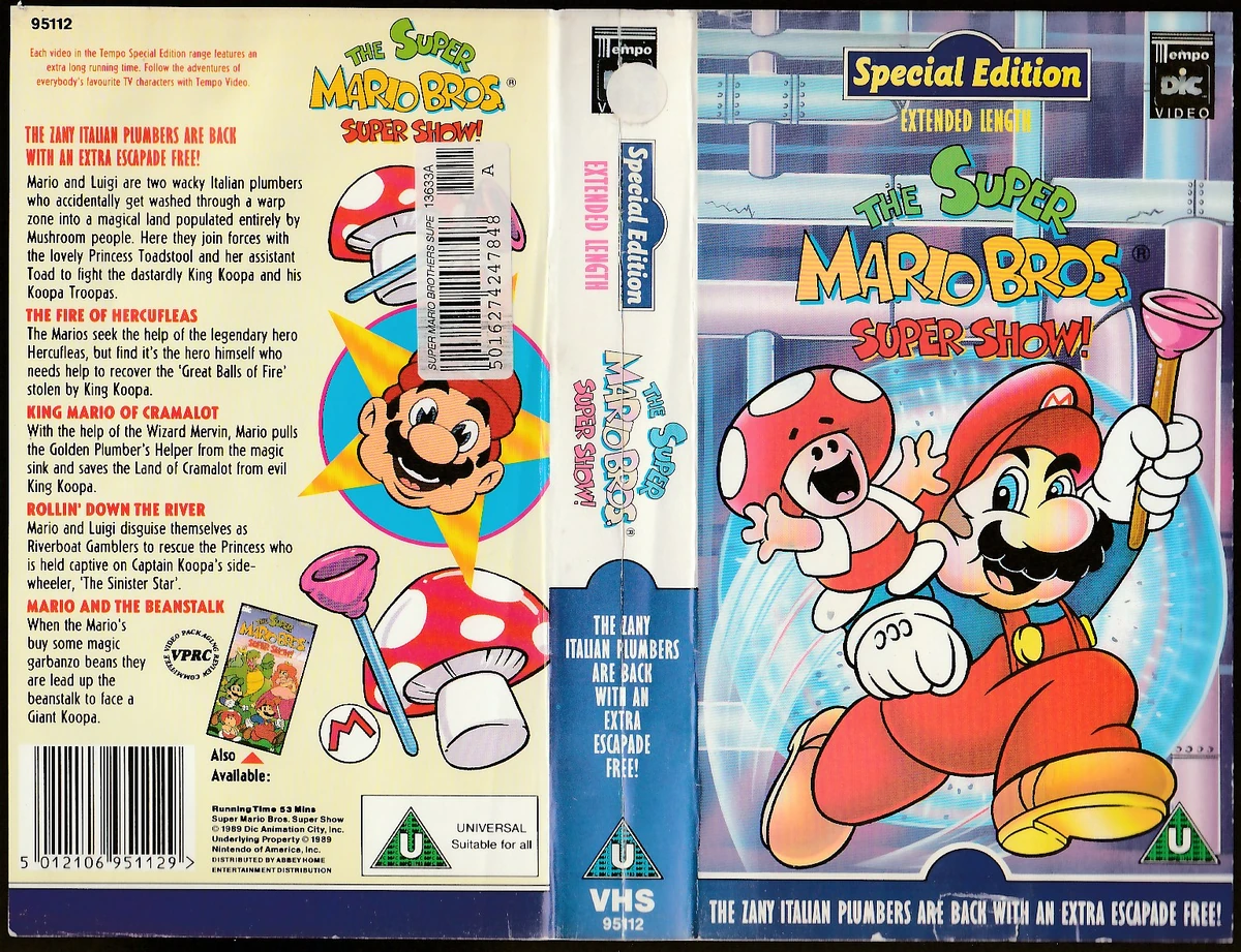 The Super Mario Bros. Super Show - Special Edition | Tempo Video Wiki ...