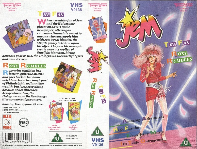 Jem - The Fan / Roxy Rumbles | Tempo Video Wiki | Fandom