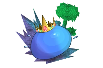 Terraria King Slime Art
