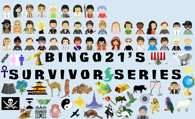Bingo21's Survivor Series | Tengaged Outstanding Group Awards Wiki | Fandom