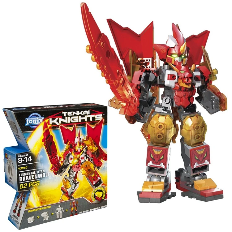 Elemental Titan Bravenwolf (toy) | Tenkai Knights Wiki | Fandom