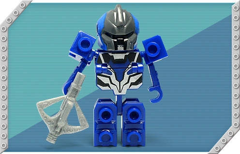 Dark Blue Tenkai Trooper (Series 1) (toy) | Tenkai Knights Wiki | Fandom