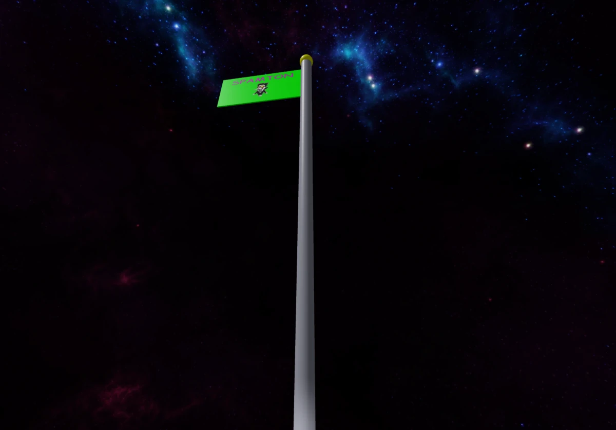 Spamton Flag | TENNA 3D blast: spamton Island Wiki | Fandom