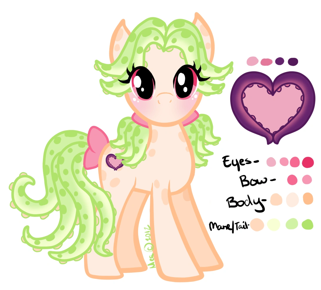 Prickle Peach "Peachy" | Tentacle Ponies Wiki | Fandom