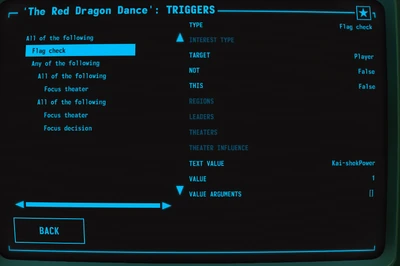 Trigger Menu | Terminal Conflict Wiki | Fandom
