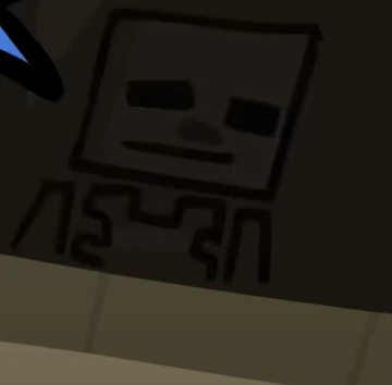 how to draw minecraft skeleton