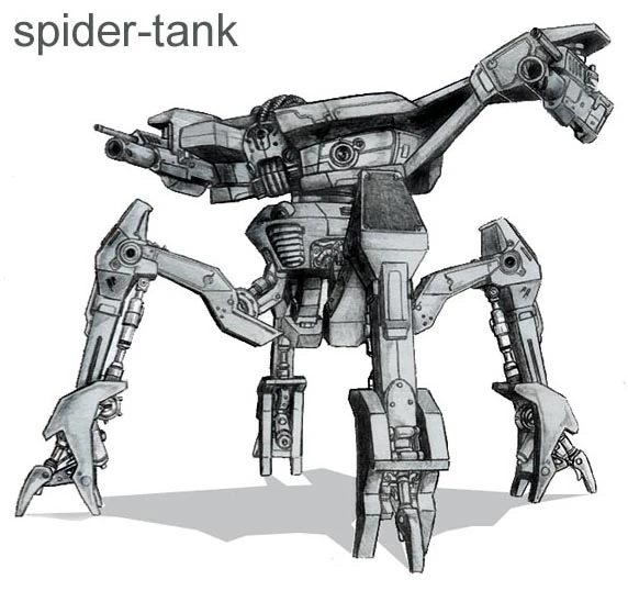 HK-Spider Tank | Terminator Wiki | Fandom