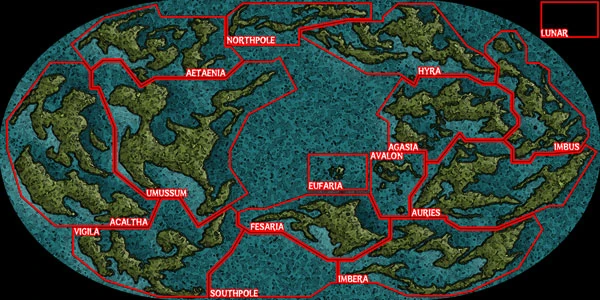 ดินแดนในเทอร์ร่าแครูเลีย | Terra Caerulia Wiki | Fandom