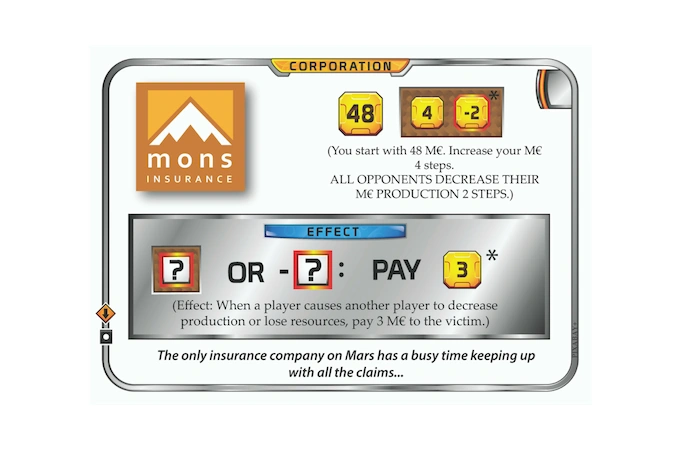 Mons Insurance | Terraforming Mars Wiki | Fandom