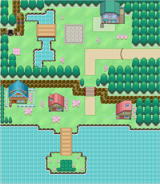 Spring Flora Town | Terramon Wikia | Fandom