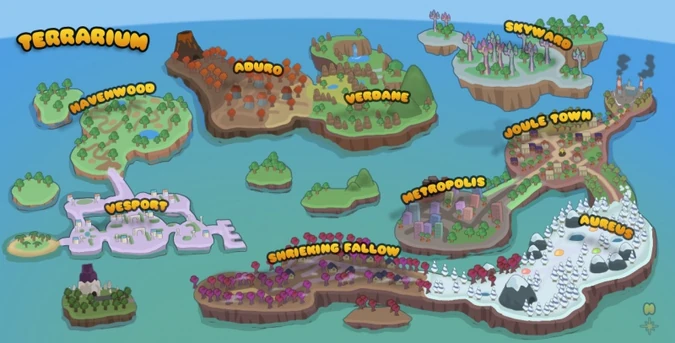 Maps | Terra Monsters World Galaxy Wiki | Fandom