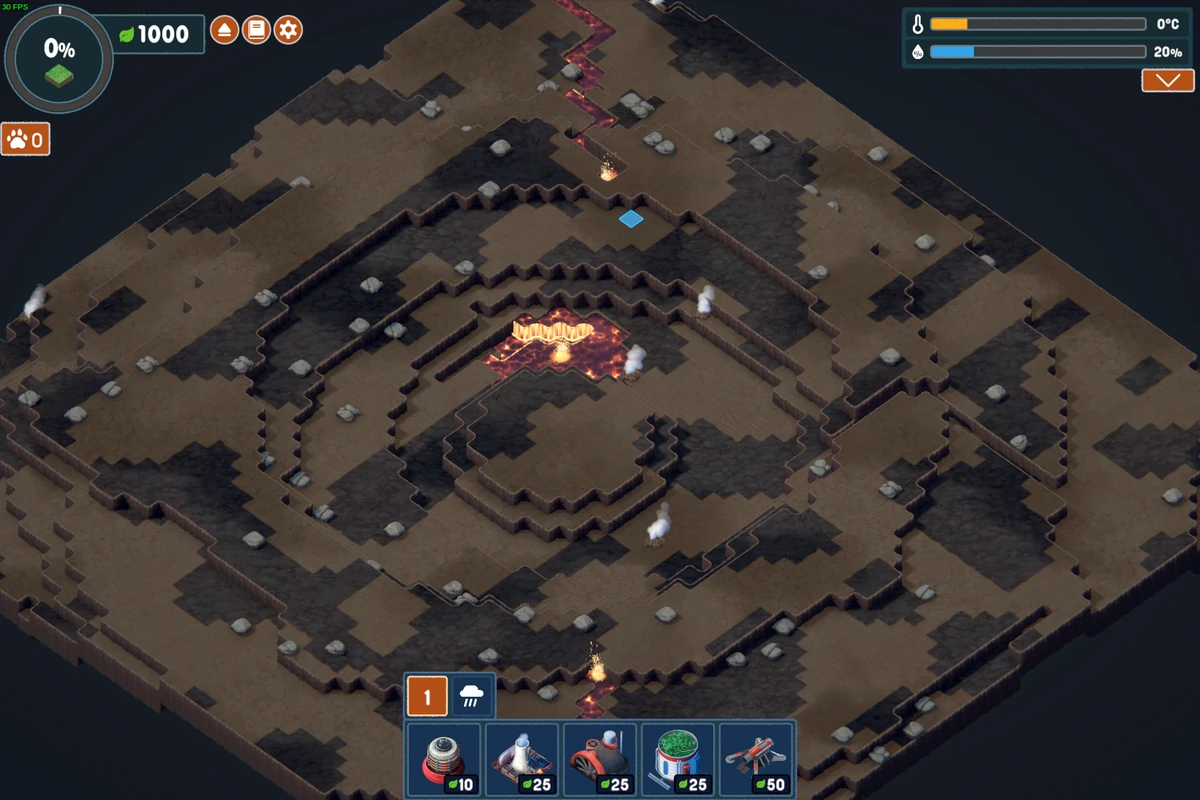 Scorched Caldera - Terra Nil Wiki