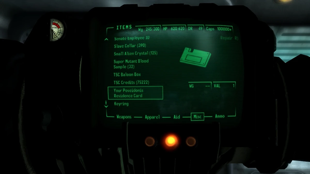 Your Poseidonis Residence Card | Terran Starship Command Wiki | Fandom
