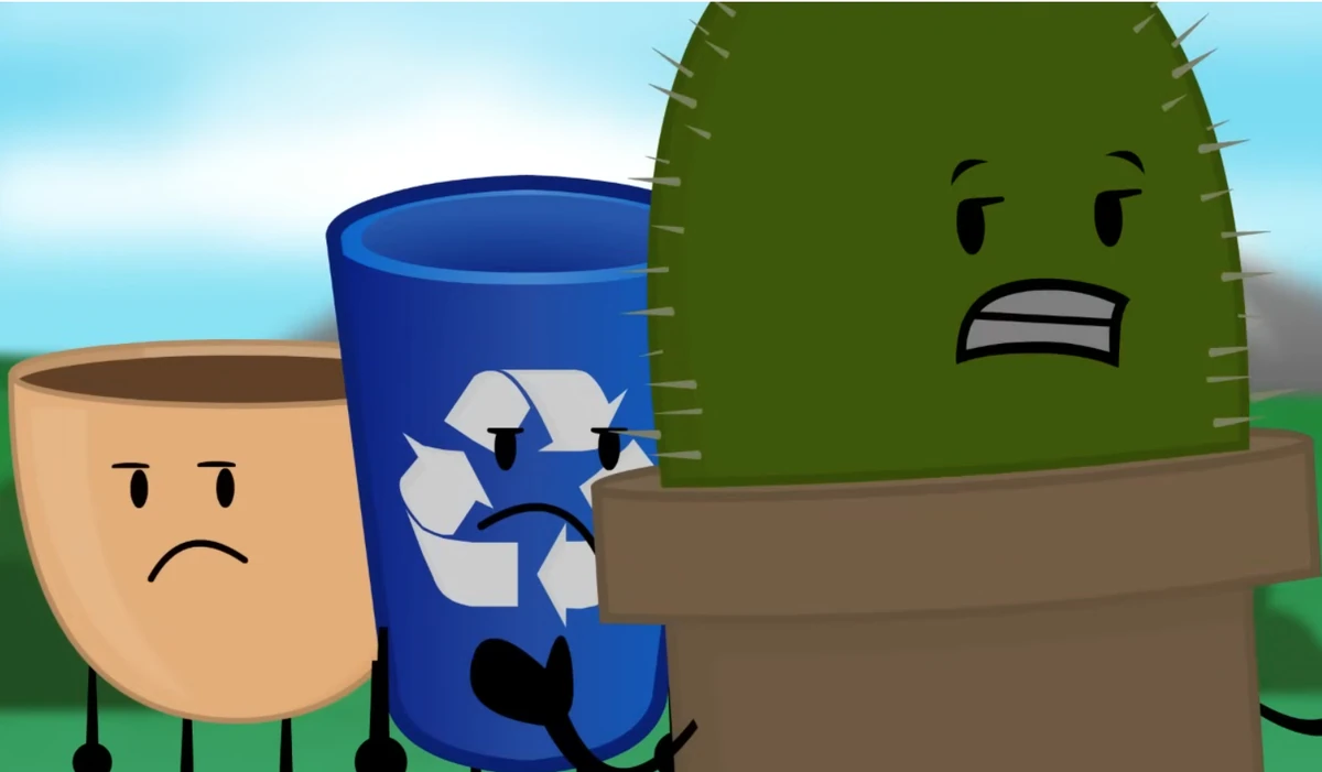 Cactus, Coffee Cup, and Recycling Bin | Terrapedia, the Object Terror ...