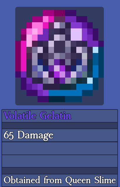 Volatile Gelatine | Terraria Boss Battles: REMASTERED Wiki | Fandom