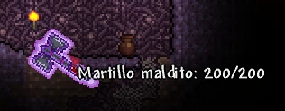 Martillo maldito - Wiki Terraria