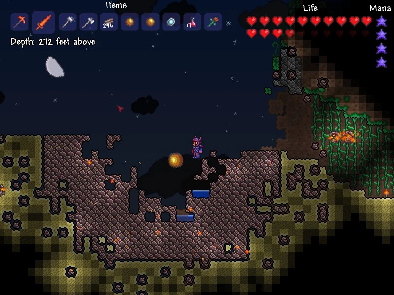Meteorit (Biom) | Terraria Wiki | Fandom