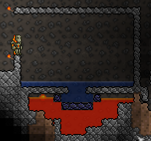 Obsidian/Herstellungsverfahren | Terraria Wiki | Fandom