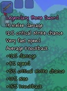 Bone Sword | Terraria Wiki | Fandom