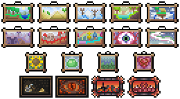 Cuadros - Wiki Terraria