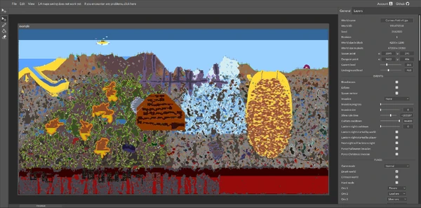 Terraria All Items Map