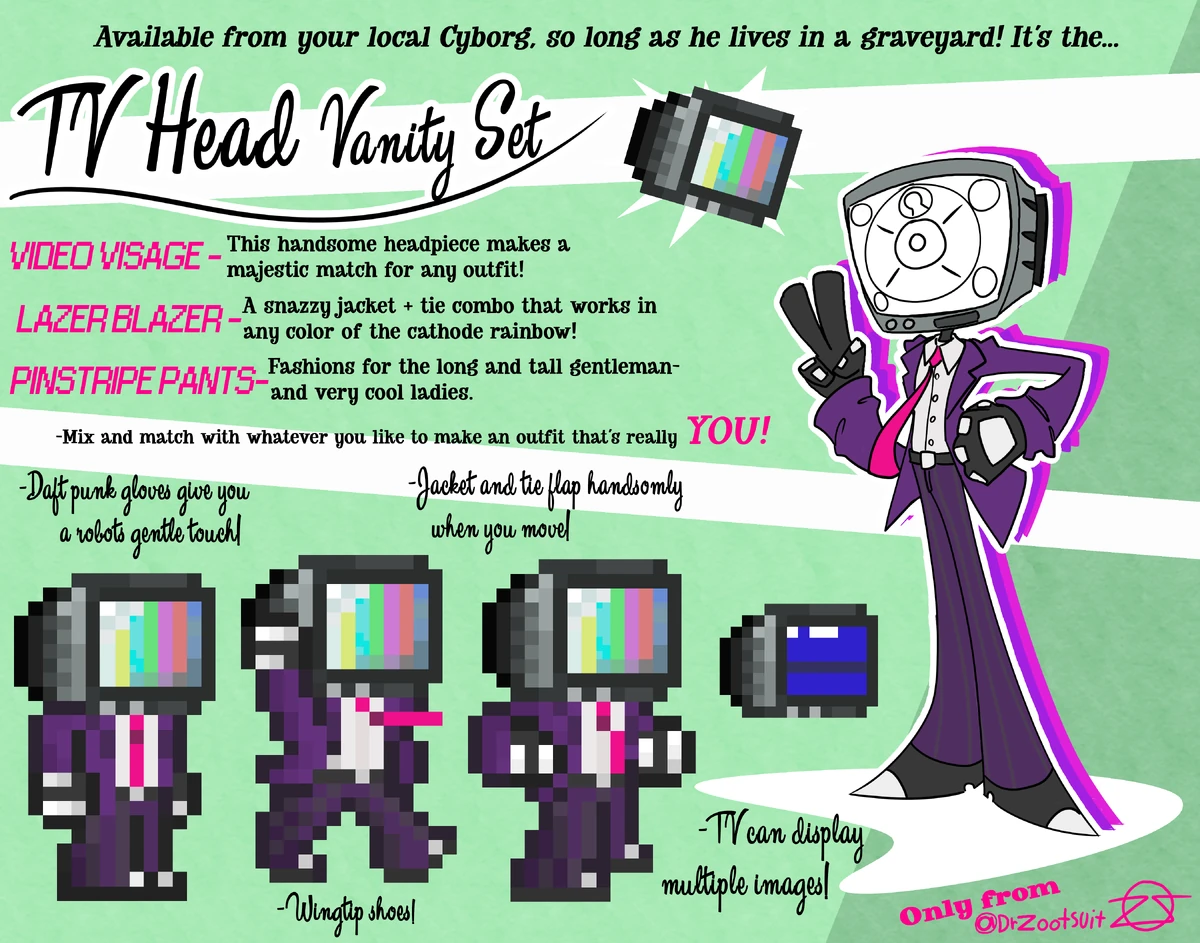 TV Head set - Terraria Wiki
